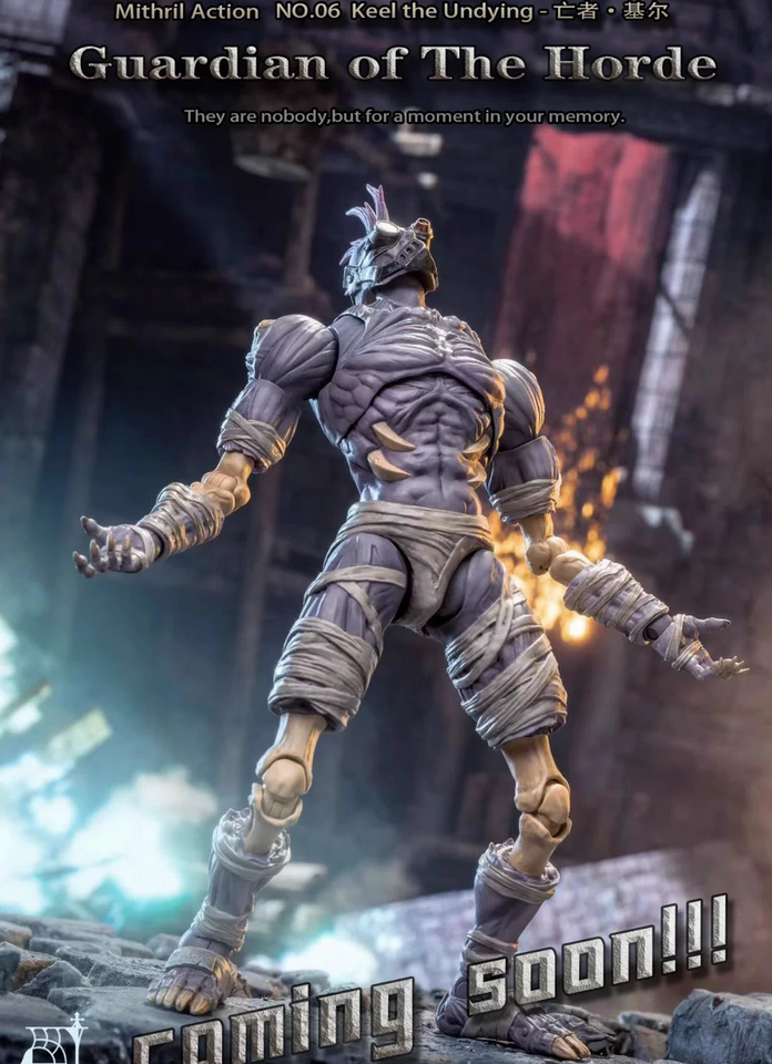 Mithril Action 1/10 Guardian Of The Horde Keel the Undying NO.006 ...
