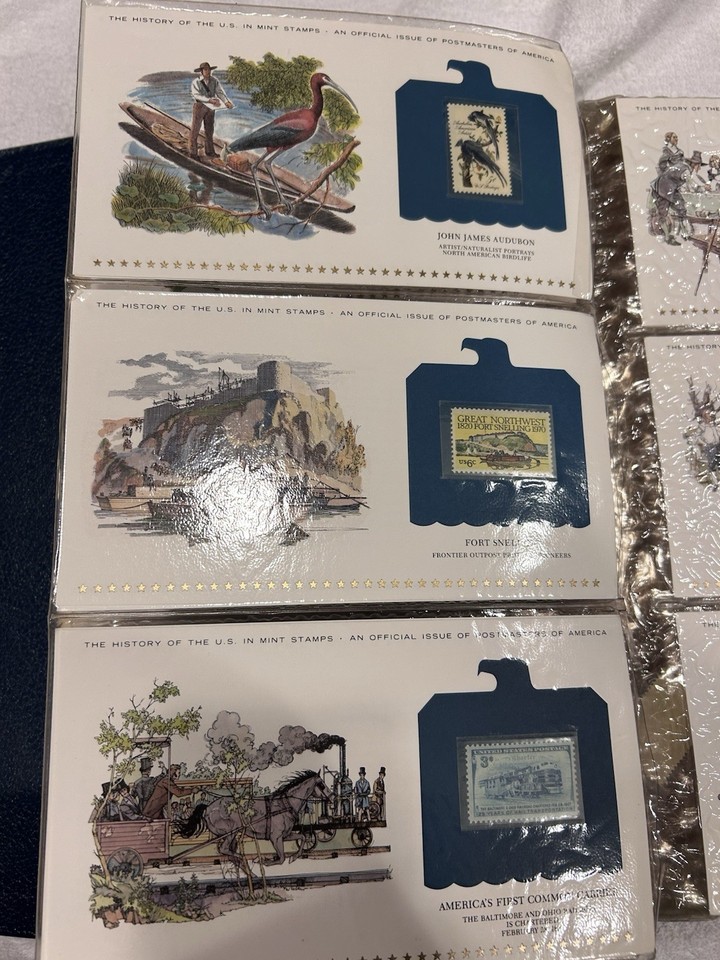 The Official History of the United States in Mint Stamps 200 with COA ...