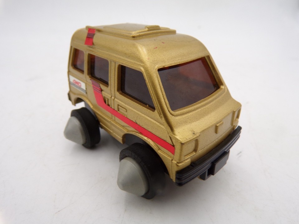 RARE Tsukuda Hobby Micro Power Gold Subaru Sambar Van Schaper Stomper ...