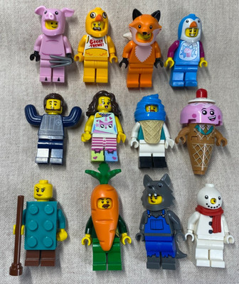 Authentic LEGO Minifigure 12 Costume Figures | eBay