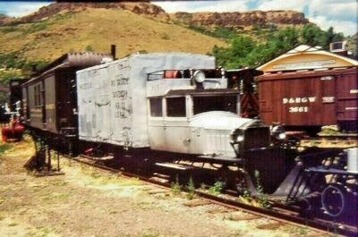 DK02 Train Slide ENGINE LOCOMOTIVE RIO GRANDE GALLOPING GOOSE #2 | eBay