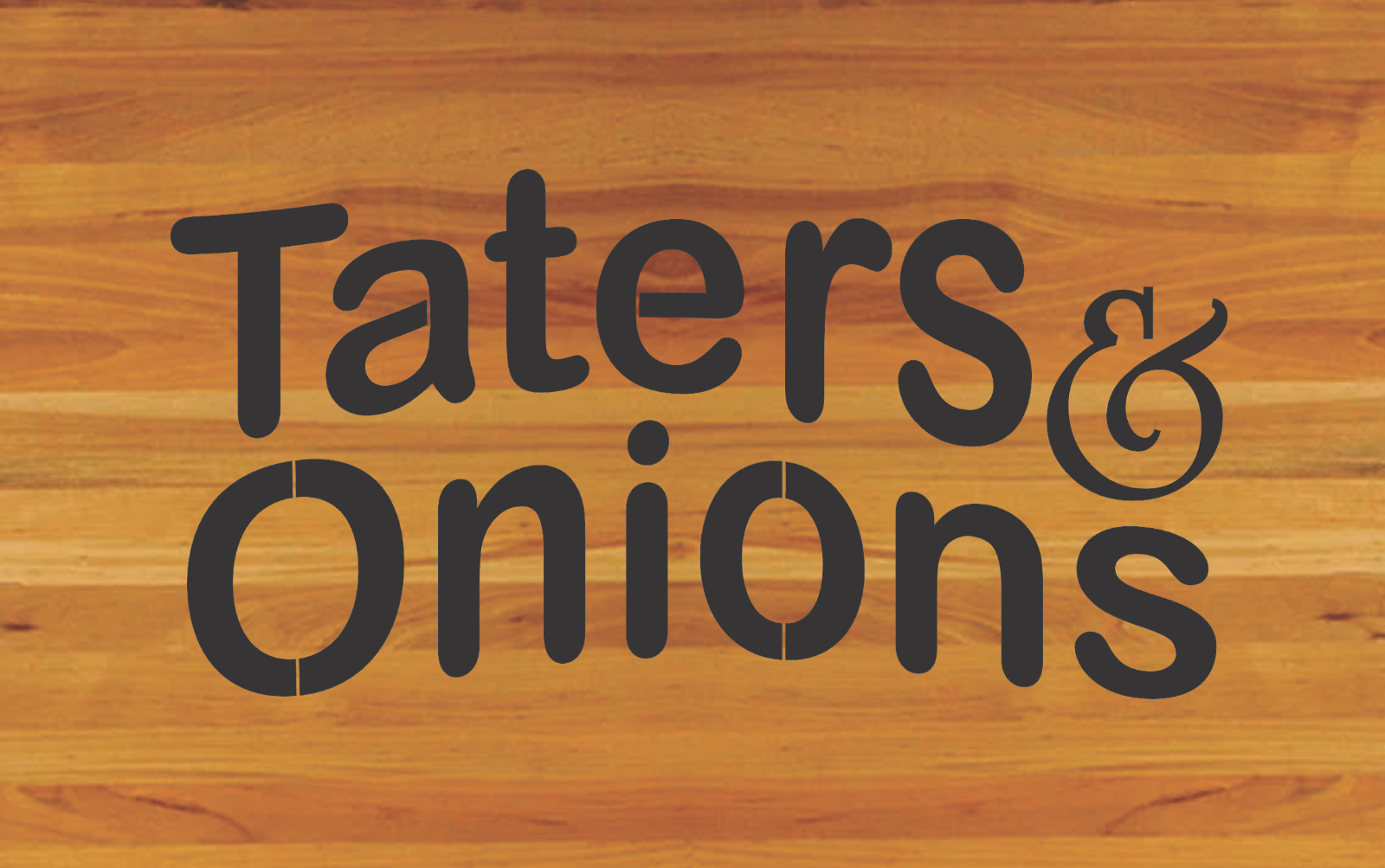 Stencils by Joanie Taters & Onions Farmhouse Kitchen Veggie Bin DIY ...