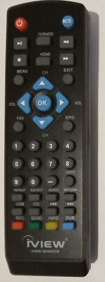 iView 3200STB Remote Control - Fully Tested & Working - FREE SHIPPING ...