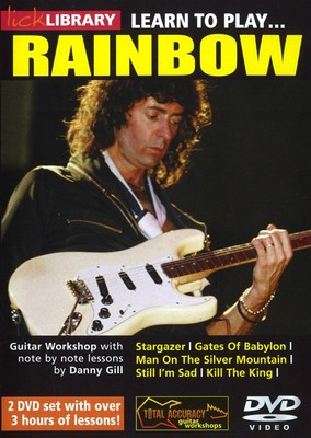 Lick Library LEARN TO PLAY Ritchie Blackmore's RAINBOW With Danny Gill ...