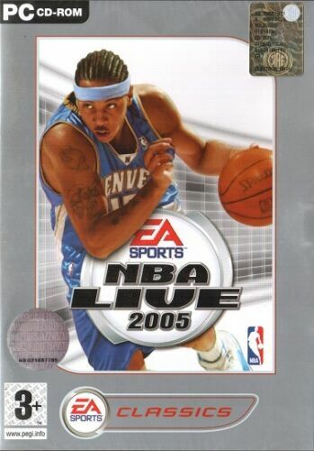 NBA Live 2005 PC Nouveau Usine Scellé NBA Hologram Carmelo Anthony ...