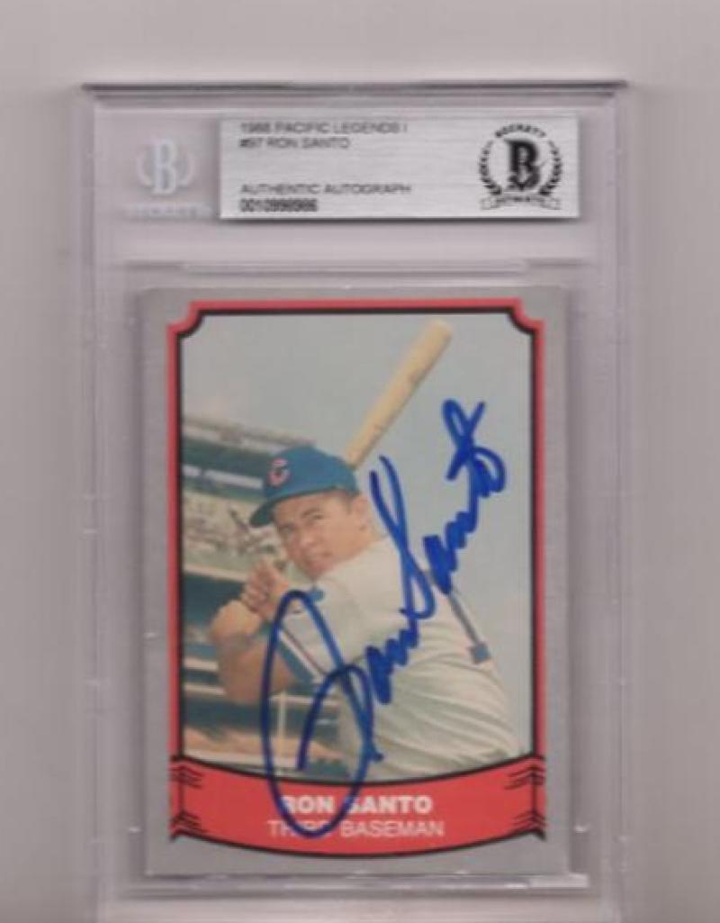 Ron Santo Autographed Memorabilia | Signed Photo, Jersey, Collectibles ...