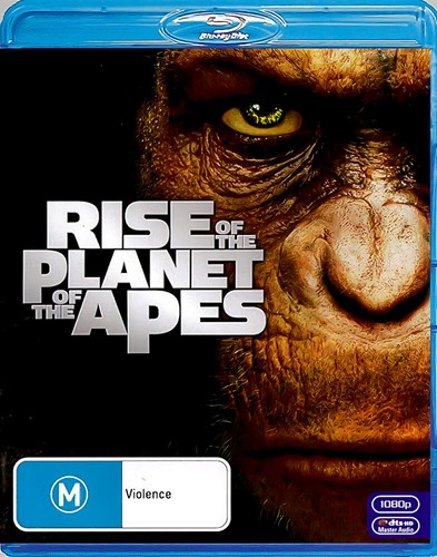 Rise of the Planet of the Apes Blu-Ray Action Disc Like New - Picture 1 of 1
