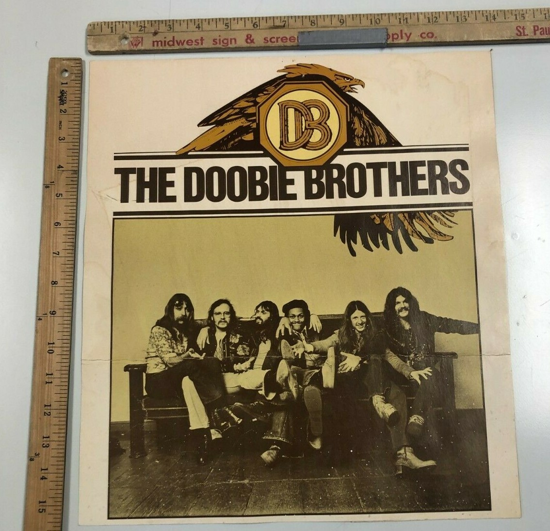 Doobie Brothers Album Covers Listen To The Music Live 1973 – Musik