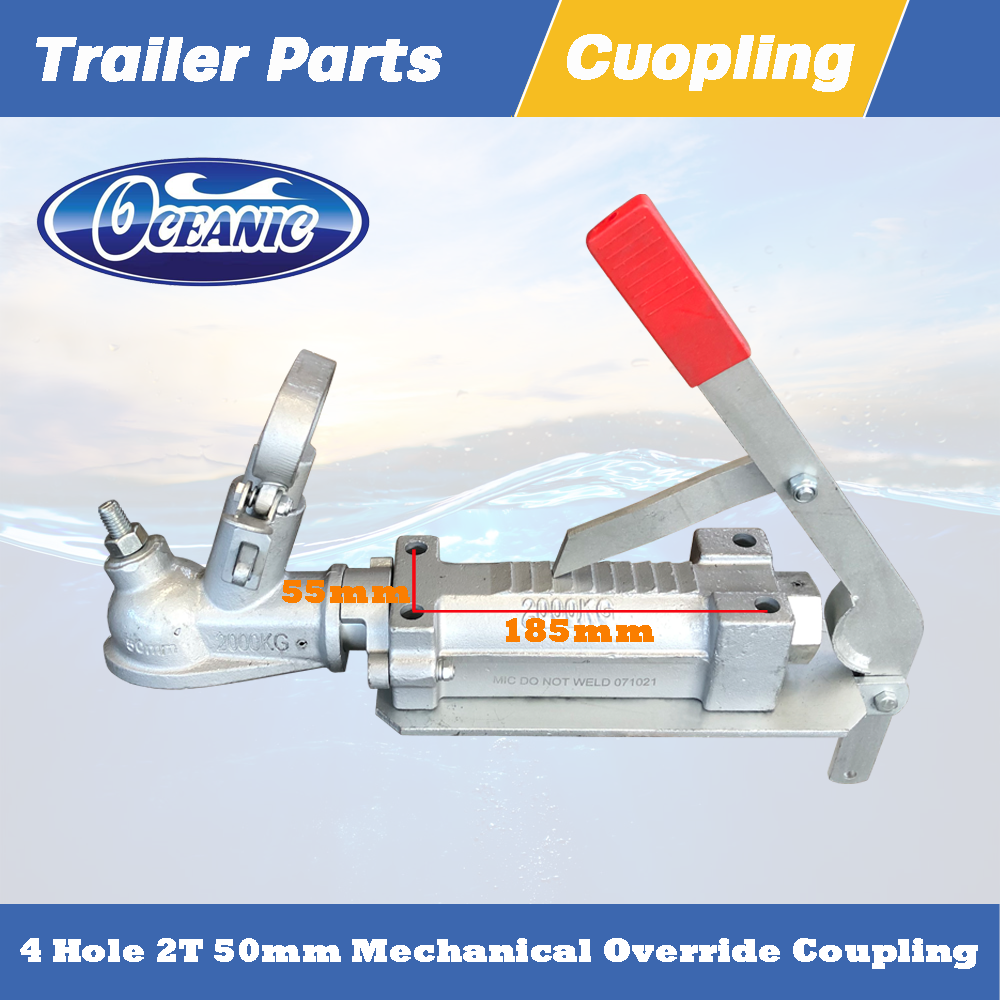 Oceanic Mechanical Override Coupling with Handbrake Lever and Plate ...