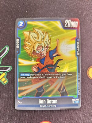 EXACT CARD PICTURED Son Goten FB04-036 DBS Fusion World Ultra Limit Eng Non-F | eBay