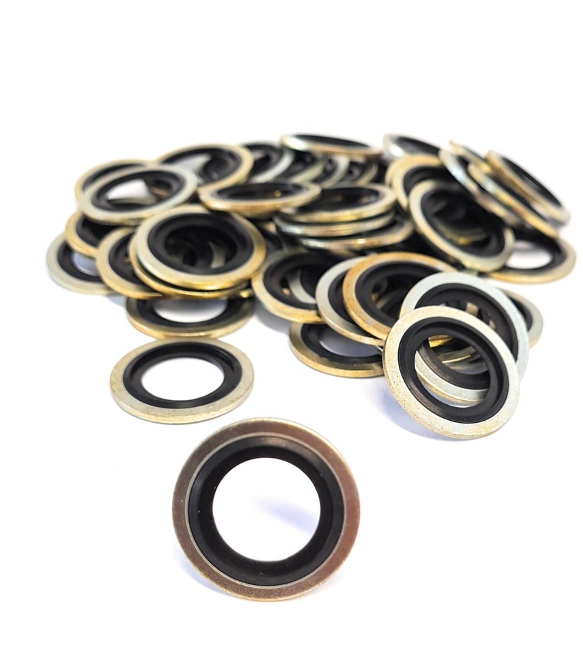 Imperial BSP Bonded Dowty Washer Seal Kit - 7 Sizes - x 70 PCS Self ...