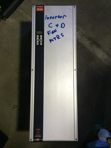 DANFOSS VLT TYPE 3022 175H4520 ADJUSTABLE FREQUENCY DRIVE 30HP 3x200 ...