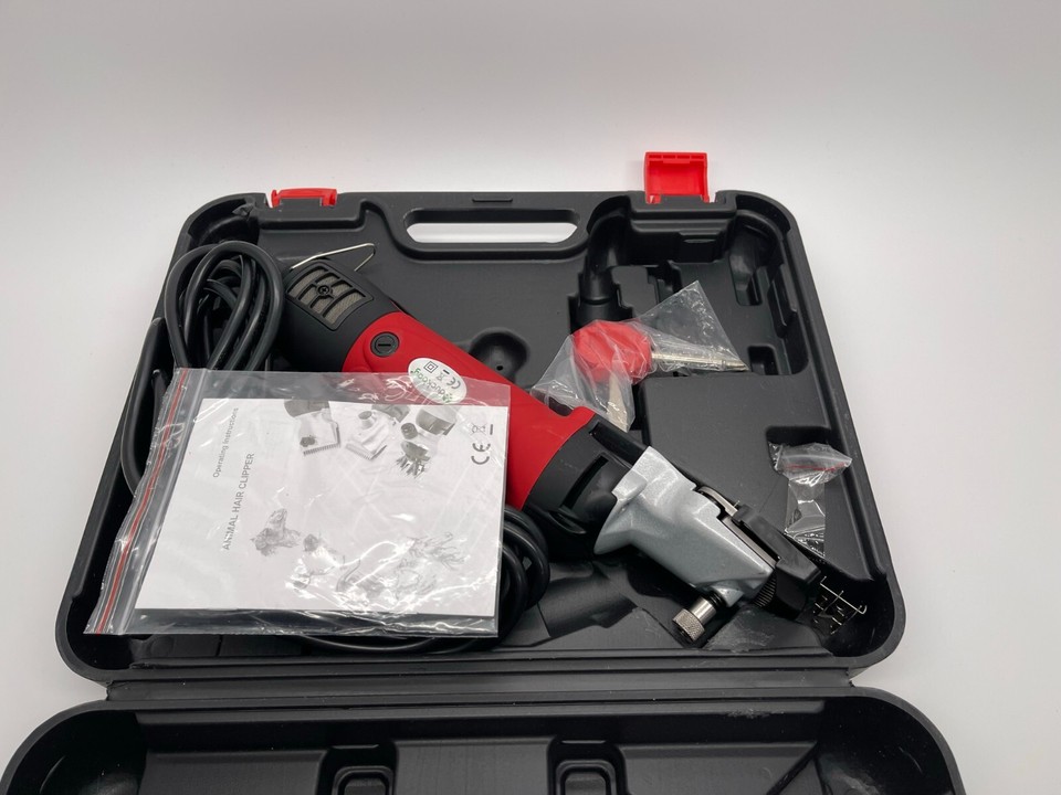 DUCKBOY Horse Clipper 380W Professional Heavy Duty Horse Grooming Kit ...