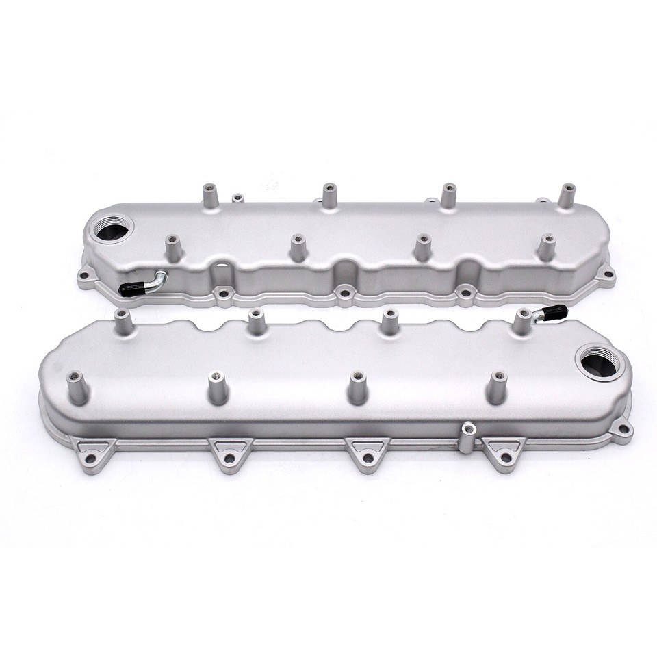 Cast Aluminum Valve Covers w/ Coil Mounts For GM LT GEN V LT1 LT4 L83 5 ...