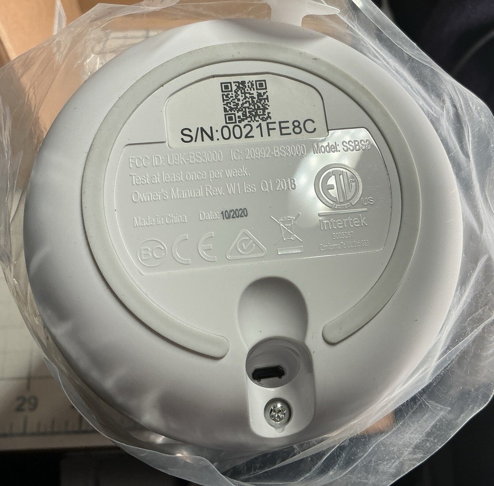 Simplisafe SSBS3 Home Security Base Station Only With Power Cord | eBay