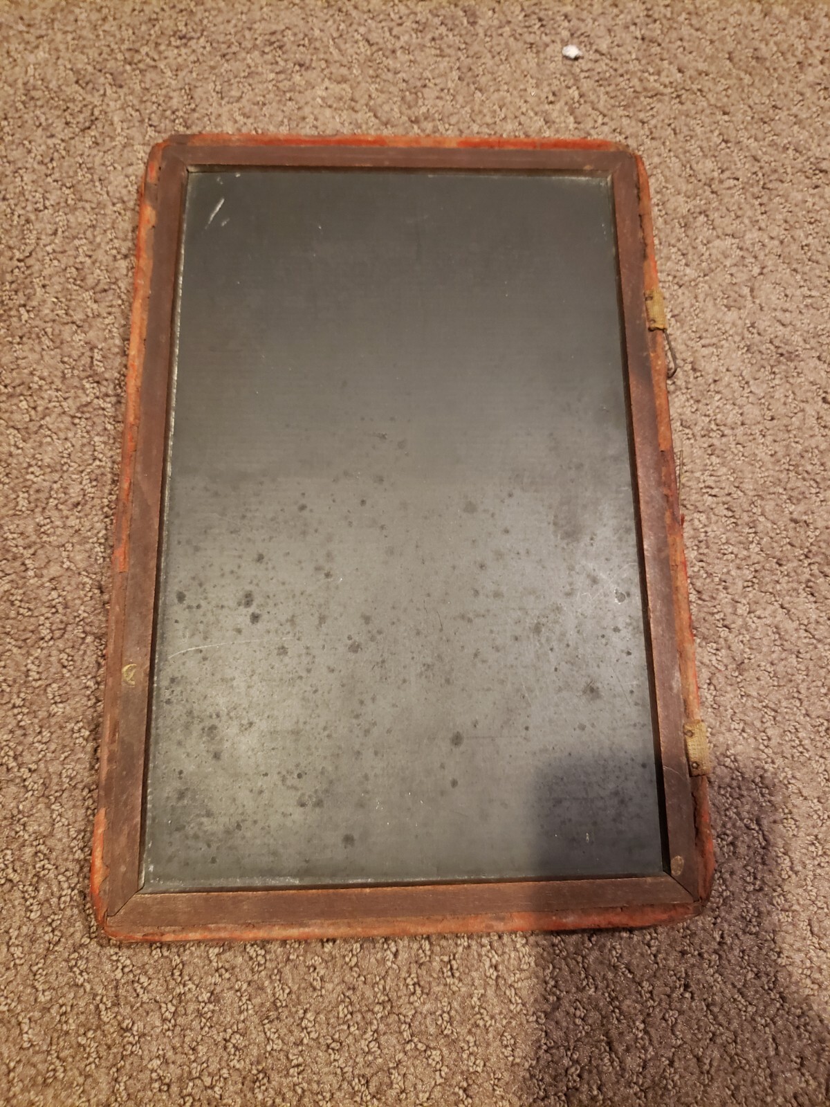 Antique 4 Sided Slate Student Writing Board Tablet Nat'l School Germ ...