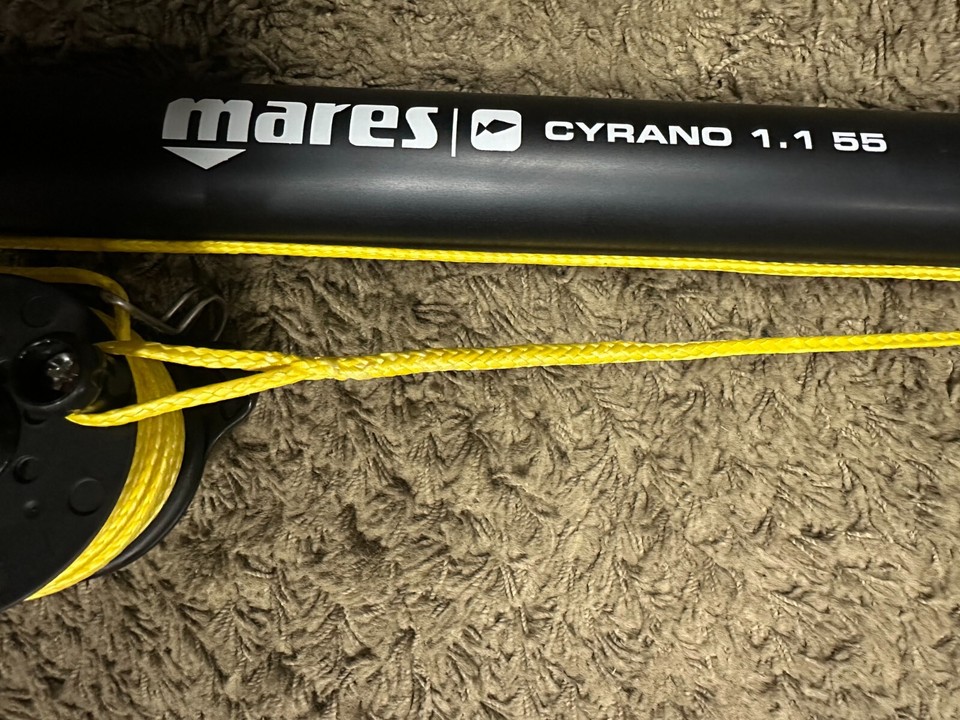 Mares Cyrano 1.1 55 Underwater spear fishing gun Harpoon rifle with ...