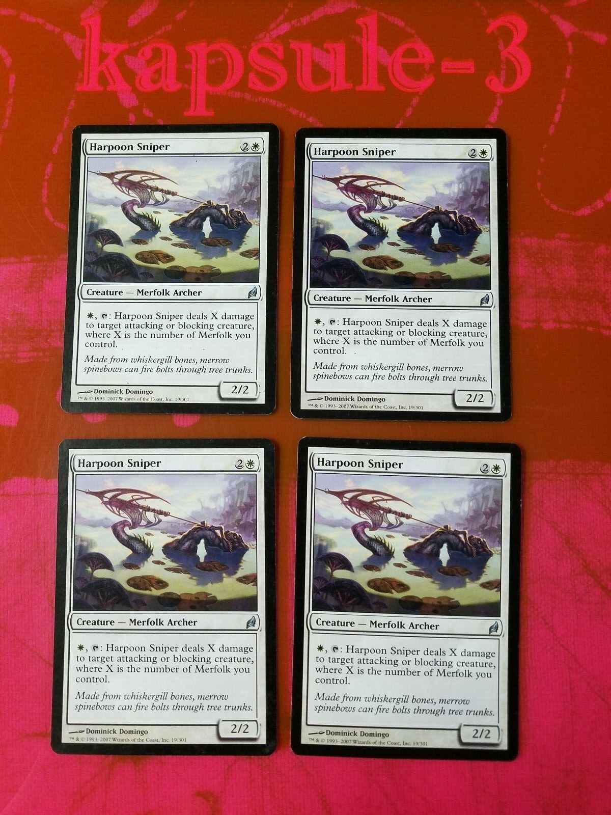4x Harpoon Sniper | Lorwyn | MTG Magic The Gathering Cards | eBay