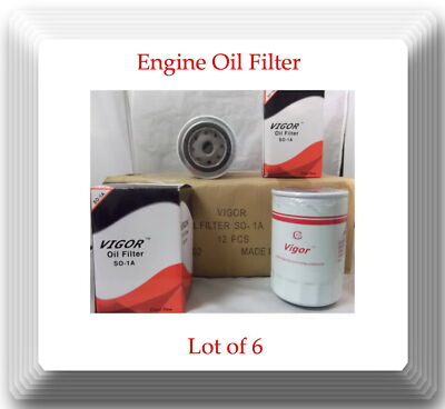Lot 6 Oil Filter SO1A Fits: Isuzu NPR NPR-HD NQR Audi A4 4000 5000 VW ...