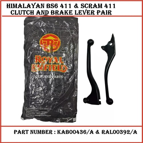 Royal Enfield Himalayan 411 Scram 411 BS6 Clutch and Brake Lever Pair ...
