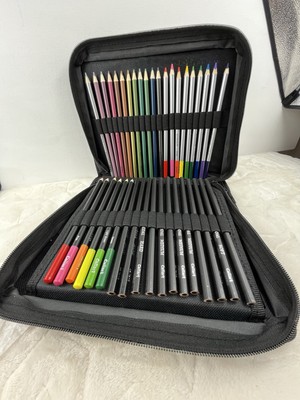 Caliart Drawing Kit Sketching Tools Colored Pencils, Sharpener, Erasers ...