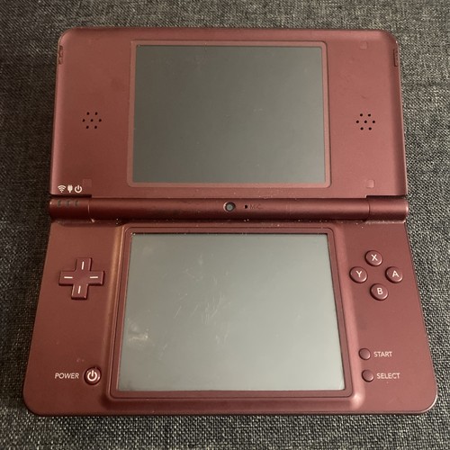 Nintendo DSI XL DS Handheld Game Console Maroon/red No Charger No ...