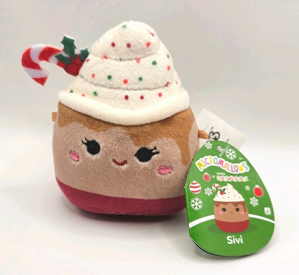 2.5” Squishmallows Micromallows *Sivi Hot Chocolate* Micromallow Advent ...