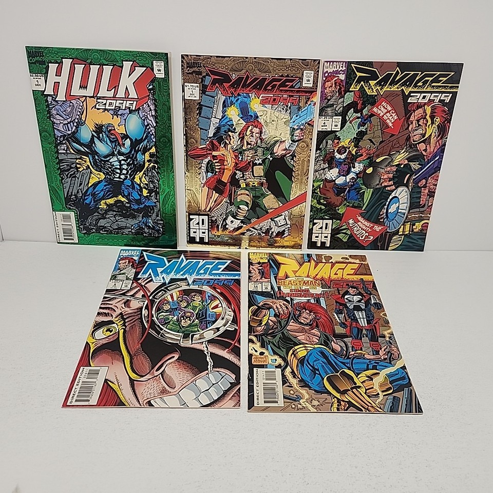 Marvel 2099 Comic Lot 29 Books Spider-Man Doom X-Men Punisher Hulk ...