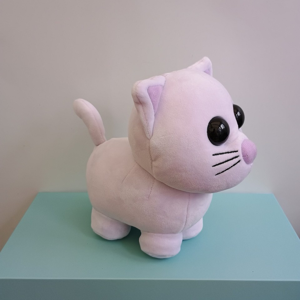 Adopt Me Snow Cat Collector Plush 8" Soft Toy Jazwares 2023 ( NO CODE ...