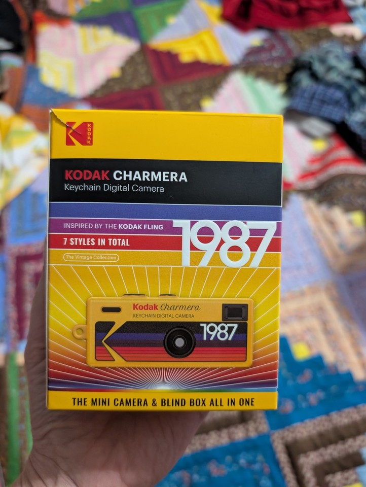 Kodak Charmera Secret Edition Transparent. Rare camera. Translucent ...