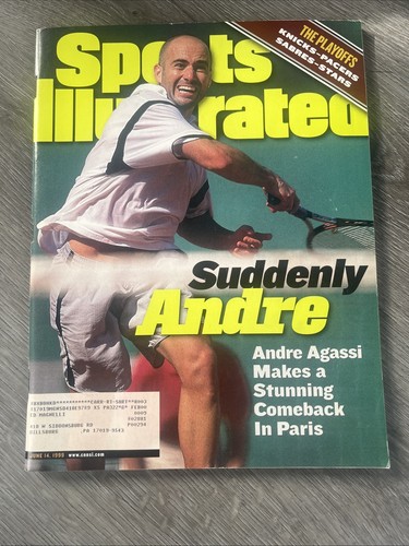 ANDRE AGASSI June 14, 1999 SPORTS ILLUSTRATED Magazine | eBay