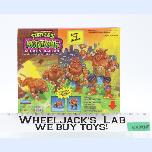 Mutatin' Rahzar TMNT Mutations 1993 Playmates Action Figure NEW MISB ...