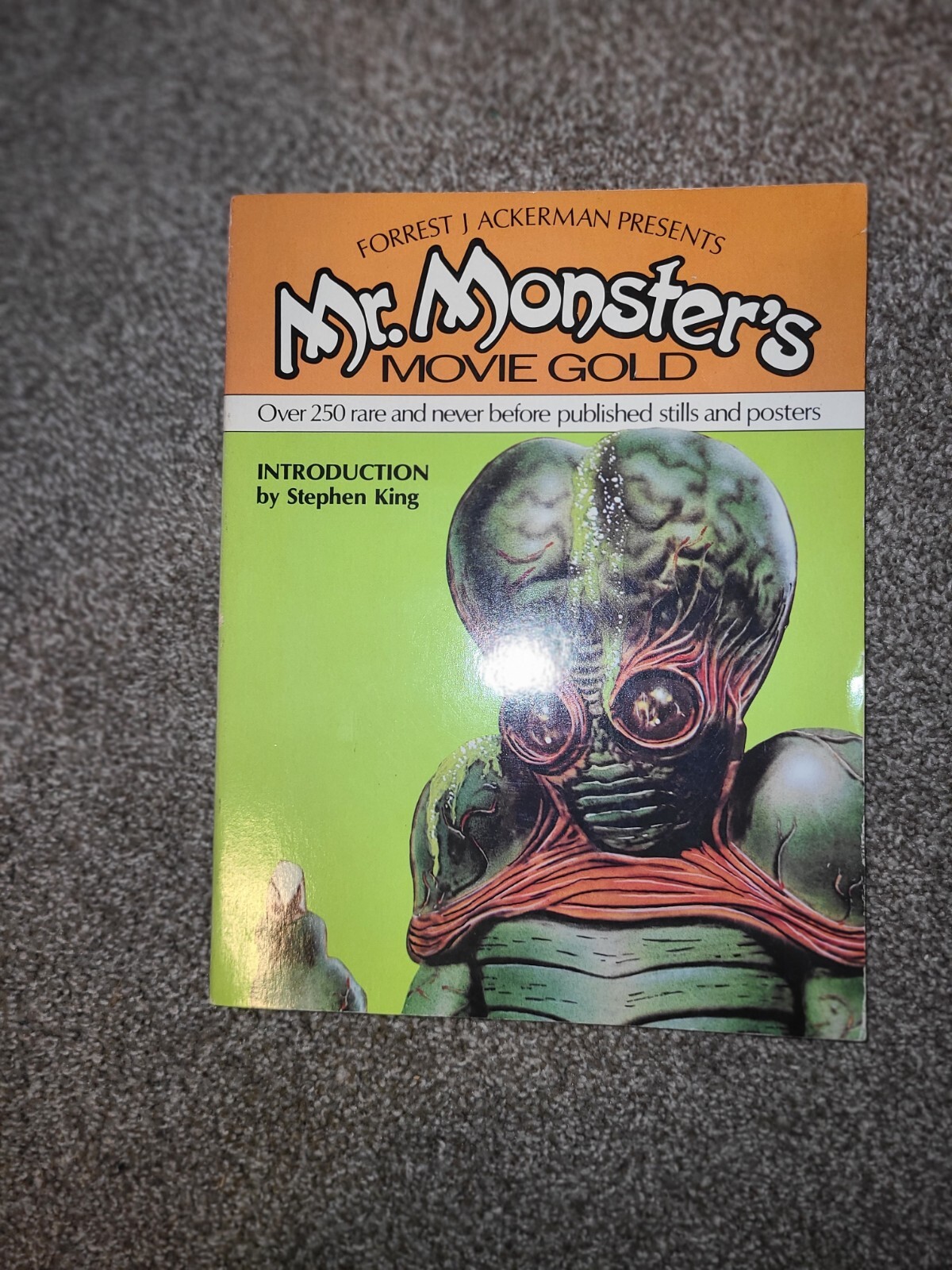 Mr Monsters Movie Gold Softcover Book Stephen King | eBay