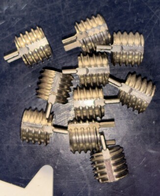 10 X RECOIL 10-32 Keyserts Keylocking Threaded Inserts 10-32 X 3/8-16 ...