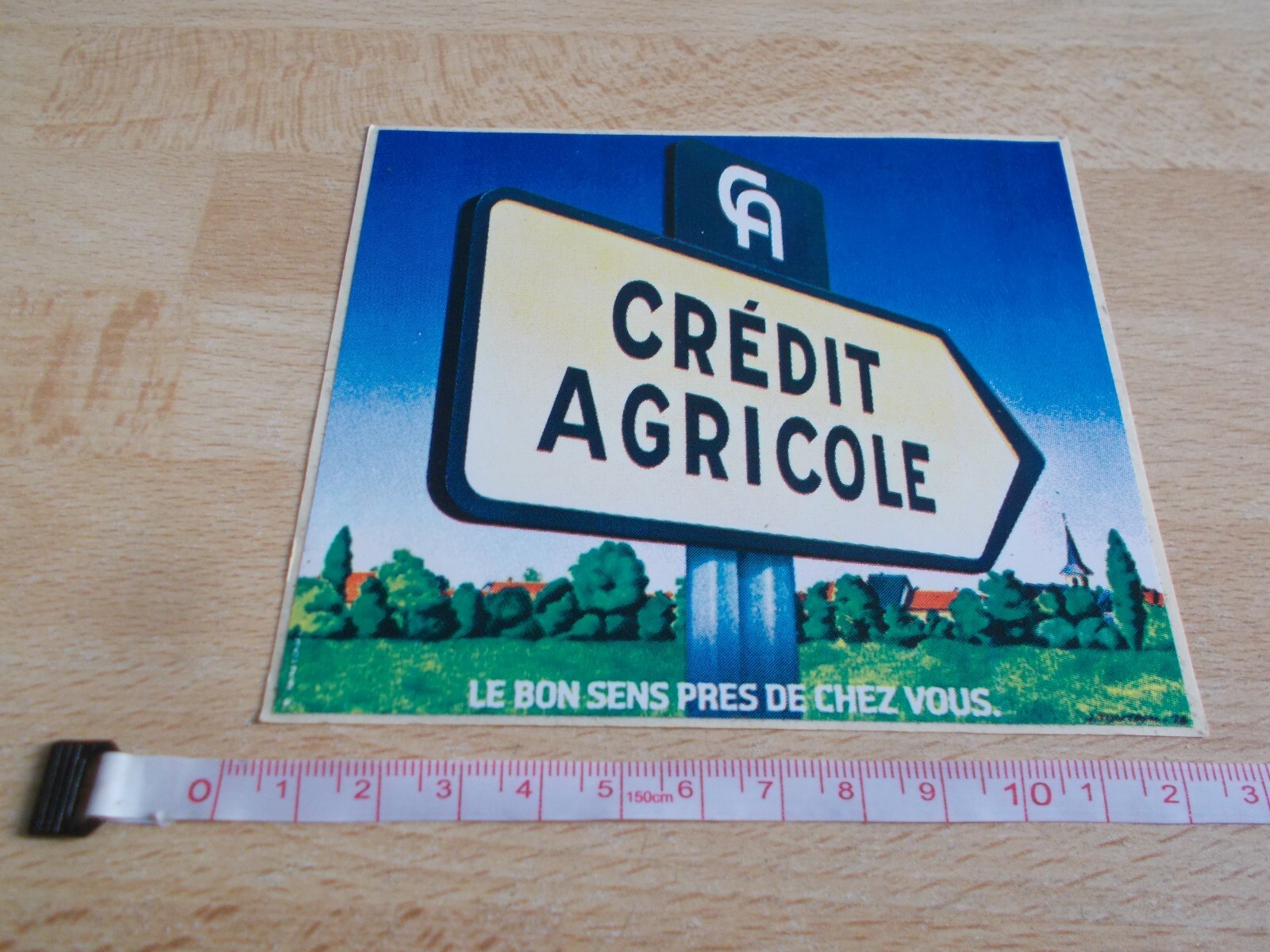 Sticker Banque- Credit Agricultural | eBay