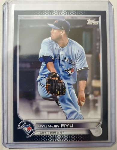 Hyun-Jin Ryu 2022 Topps Series 1 Royal Blue Parallel Toronto Blue Jays ...