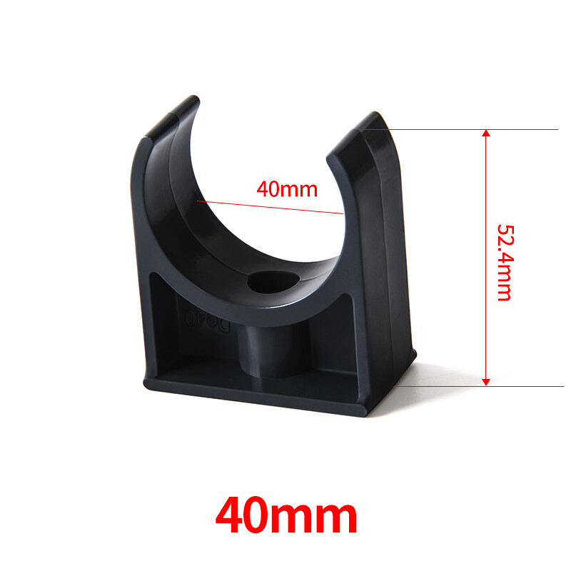 Tube Clamps PVC Pipe Clips Open Pipe Clips 20mm-110mm Fixed Pipe Clamp ...