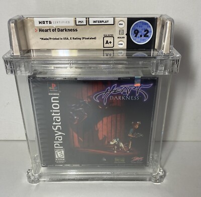 Heart of Darkness (Sony PlayStation 1, 1998) PS1 WATA 9.2A+ SEALED ...