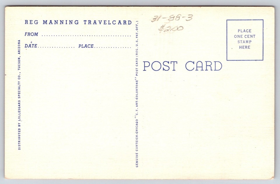 Desert Desperados Reg Manning Travelcard Vintage Postcard | eBay
