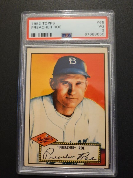 1952 Topps - Black Back #66 Preacher Roe for sale online | eBay