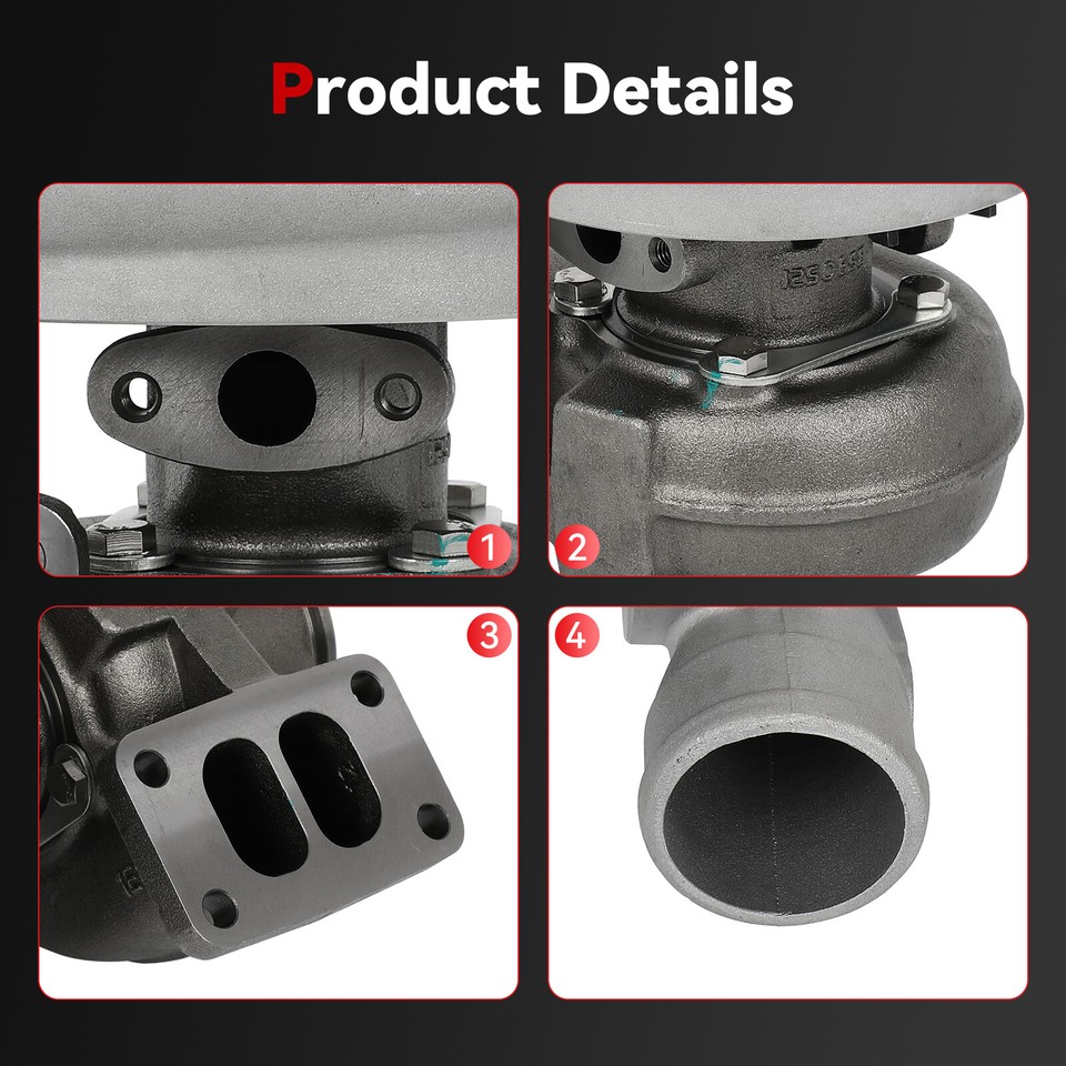 Cummins 6BT Engine HX35 Turbo Turbocharger 3537132 3802770 3598176 ...