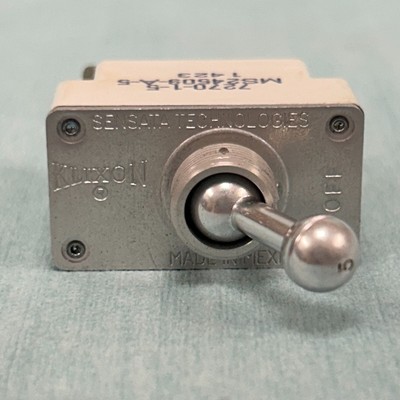 KLIXON 7270-1-5 TOGGLE SWITCH CIRCUIT BREAKER MS24509-A-5 Avionics | eBay