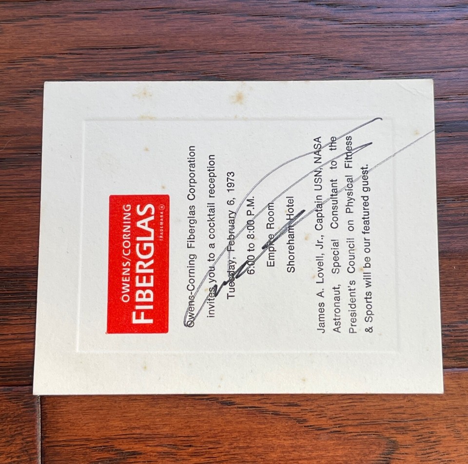 WILLIAM BILL ANDERS * PSA/DNA * Autograph Card APOLLO 8 * EARTHRISE ...