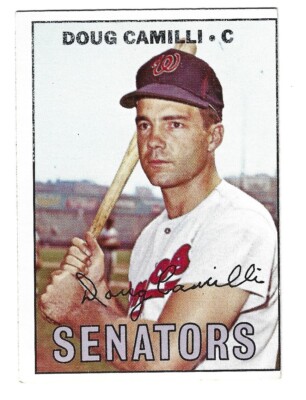 1967 TOPPS BASEBALL 551 DOUG CAMILLI SENATORS HIGH NUMBER # EX | eBay