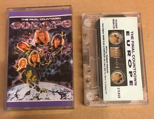 EUROPE - THE FINAL COUNTDOWN (1986) CASSETTE MADE IN TURKEY | eBay ...