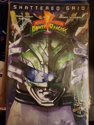 MMPR Shattered Grid TPB Signed by Jason David Frank "Tommy" | eBay