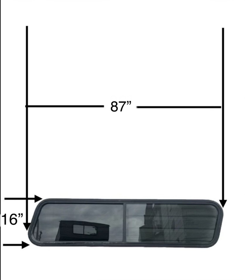 Truck Cap Topper Sliding Side Window Replacement Seal Most Brands 16 ...