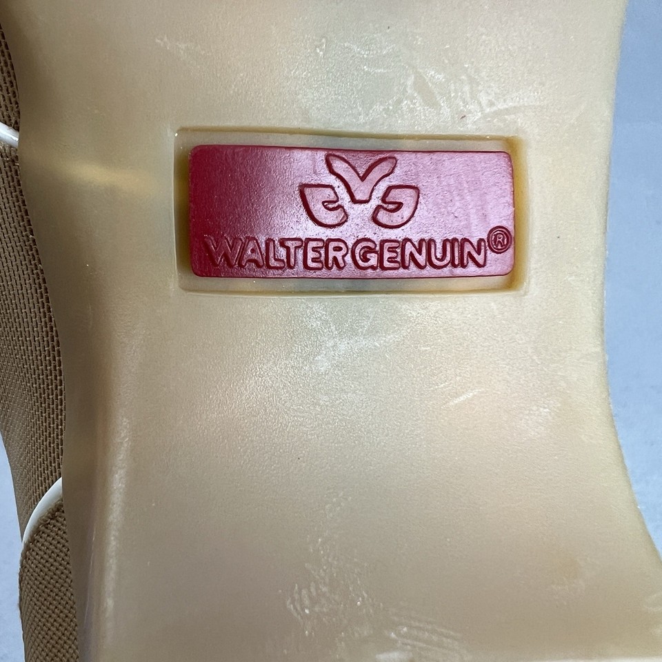 Walter Genuin Golf Shoes White/Brown Leather Kilty Slip On Women's US 8 ...