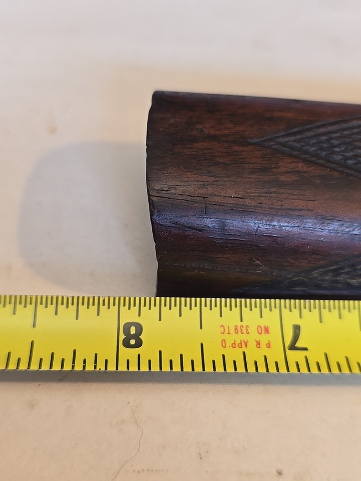 L.C. Smith Hunter Arms Checkered Wooden Forearm | eBay