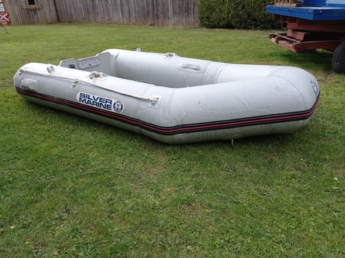 Rib Boat , Silver Marine Inflatable Boat, 4 Person, SPARES OR REPAIRS ...